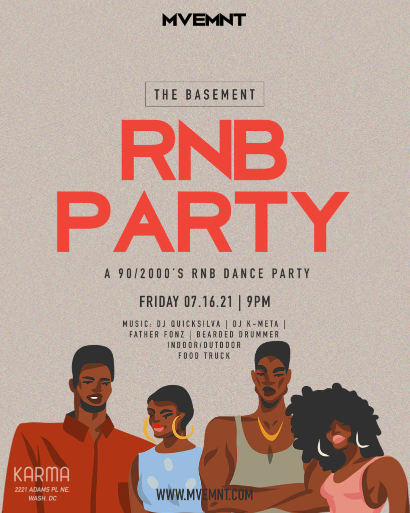 The Basement RNB Party | A 90's/2000's Dance Party - MVEMNT