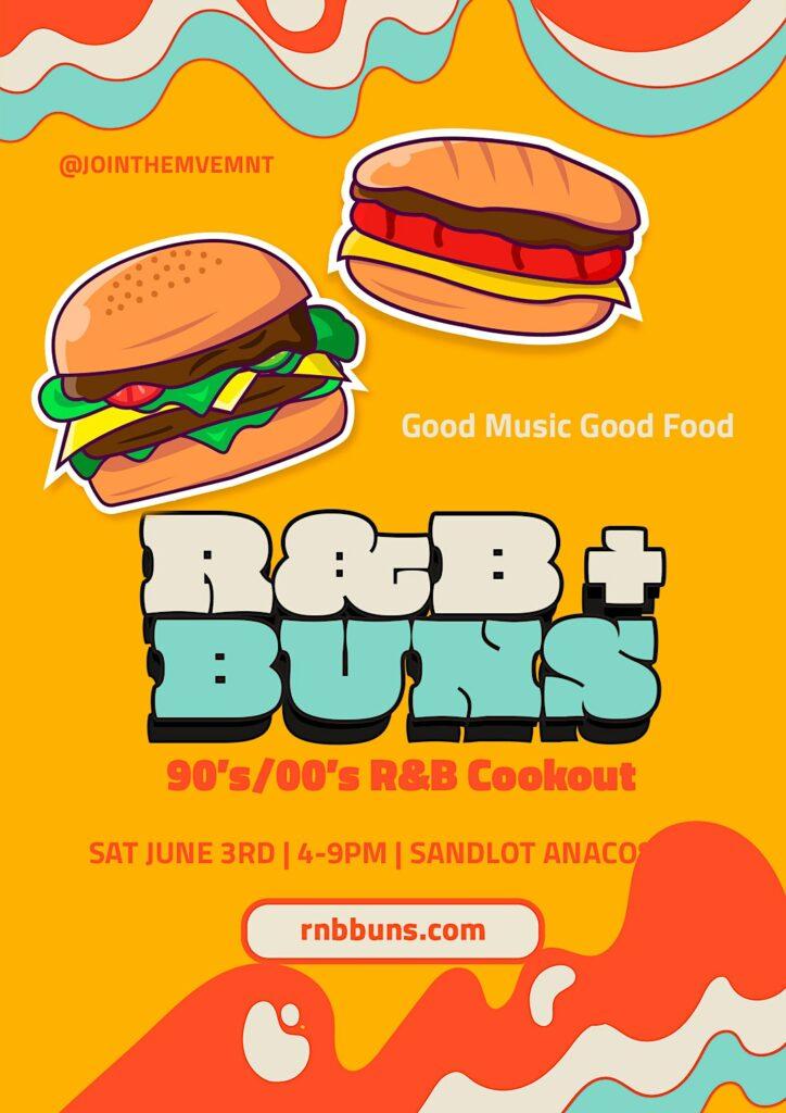 R&B and BUNS - 90s/00s R&B Cookout - MVEMNT